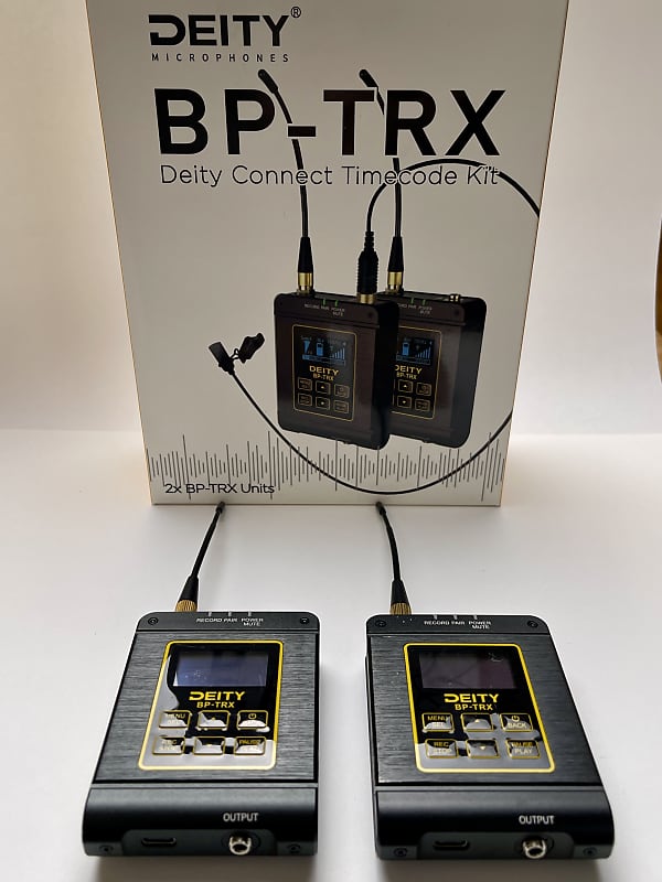 Deity Microphones BP-TRX Connect Timecode Kit Camera-Mount | Reverb