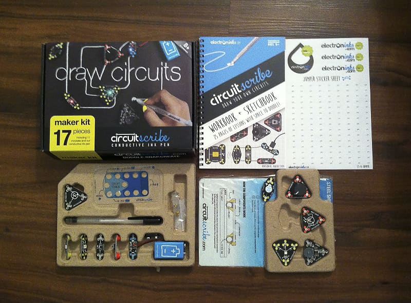 Circuit Scribe Maker Kit 17 pieces | Reverb