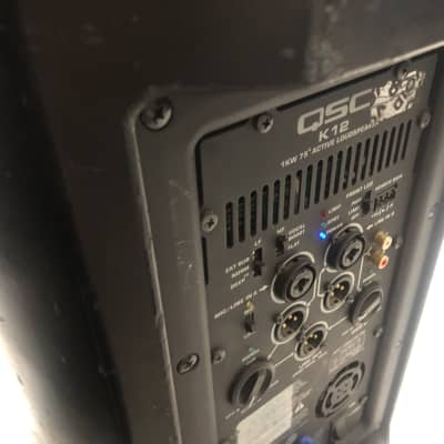 QSC K12 powered speakers | Reverb