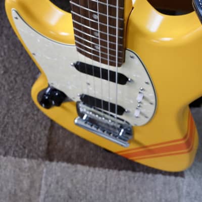 Fender Mustang Left-Handed Competition Orange | Reverb UK