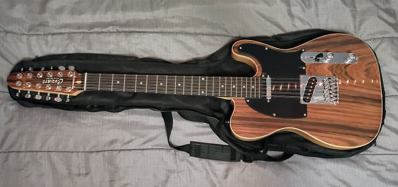Cozart 12 string tele style electric guitar w/ gig bag | Reverb