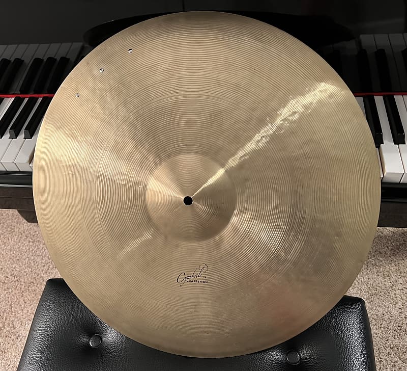 Cymbal Craftsman 20" with rivets 1784g **demo video** | Reverb