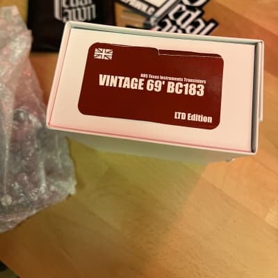 Pedal Pawn FUZZ BC183 (1969 TEXAS INSTRUMENTS) *SIGNED by | Reverb