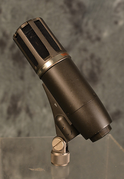 Tascam PE-250 Moving Coil Microphone 80s Vintage Studio Mic | Reverb