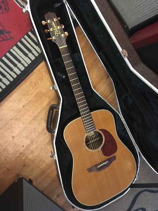 Japanese Takamine AN15 Dreadnought Acoustic Guitar includes | Reverb