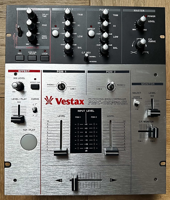 Vestax PMC-05 Pro SL Mixer 2000s - Delay/Sampler | Reverb