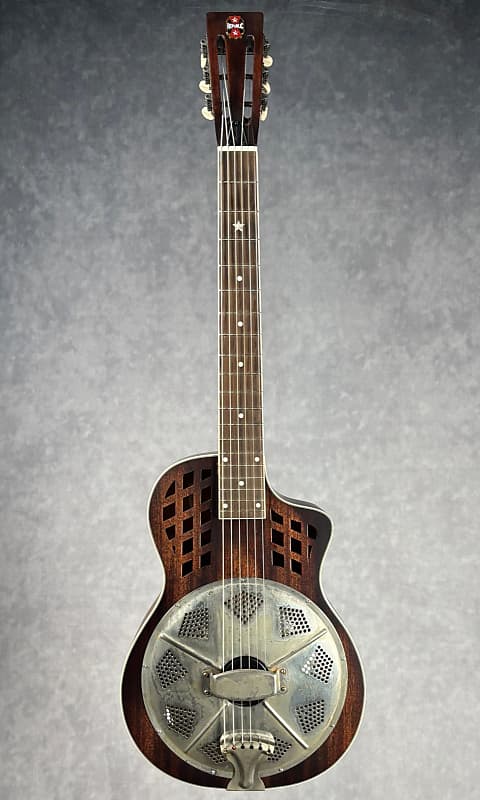 Used Republic Highway 61 "Woody" Resonator | Reverb