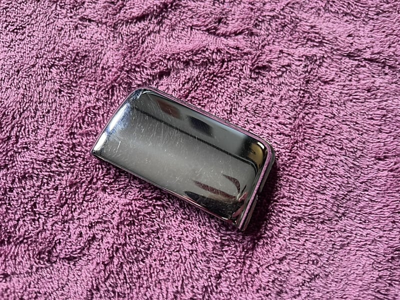 1956 - 63 Fender Musicmaster Duo Sonic guitar bridge cover | Reverb