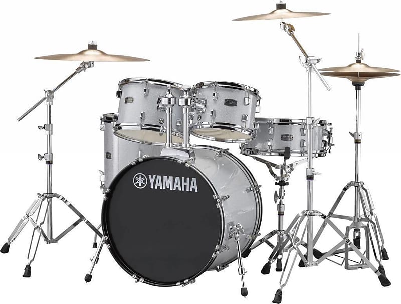 Yamaha Rydeen 5-Piece Shell Pack | With Hardware | Silver | Reverb