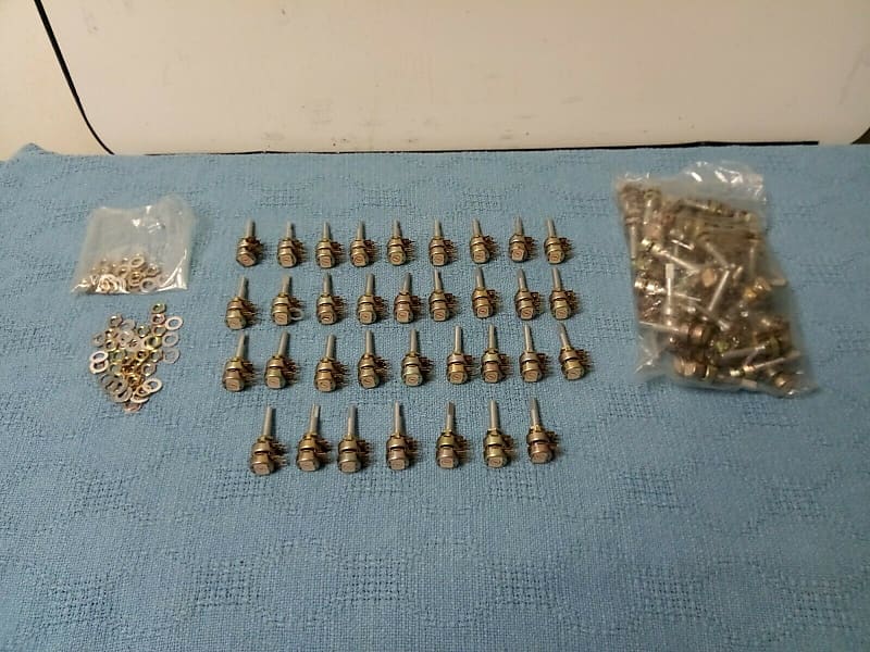 50K Ohm Miniature Dual Linear Potentiometers NOS Lot of 83 | Reverb