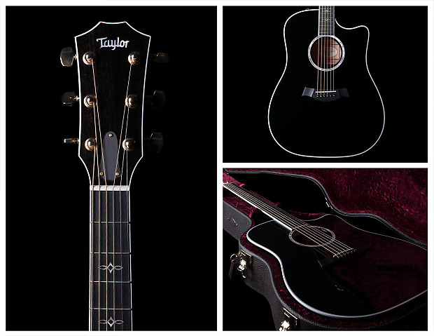 Used Taylor 610ce Modified Model Dreadnought Acoustic | Reverb