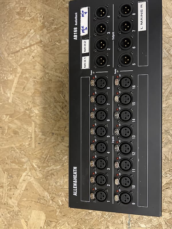 Allen&heath Ab168 digital stage box 2021 Black | Reverb