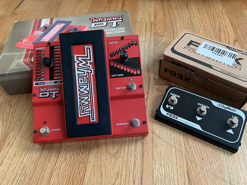 DigiTech Whammy DT with FS3X footswitch | Reverb