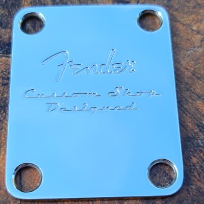 Fender Custom Shop Designed Telecaster Strat Neck Plate | Reverb