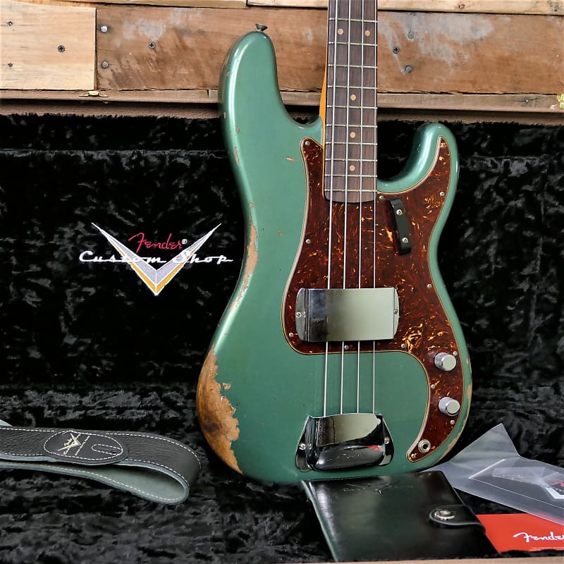 Fender Limited Custom Shop '60 P Bass Heavy Relic ASHGM LTD - | Reverb