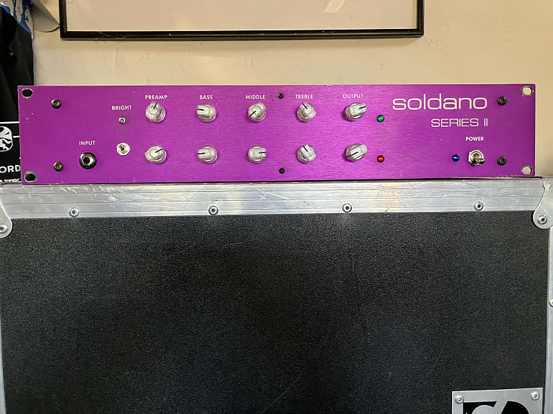 Soldano SP77 1990 - Red | Reverb