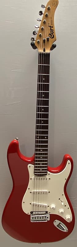 Cort SP-3 strat copy, plays good, local pickup only. | Reverb