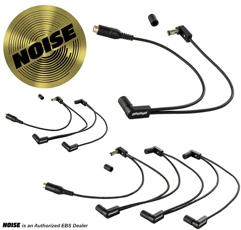 EBS Daisy Chain Flat Power Cables DC-2/90F One-to-two | Reverb UK