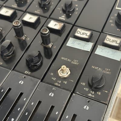 60`s Classic Broadcast Mixing Console / Mischpult | Reverb