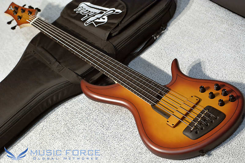F-Bass AC5 Alain Caron Signature 5 String w/Fret Lines Violin | Reverb