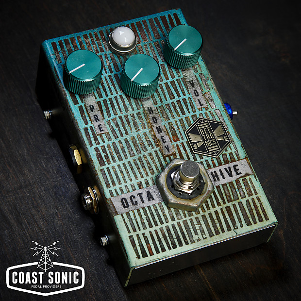 Beetronics Octahive Fuzz *custom - Green Dust* | Reverb Australia