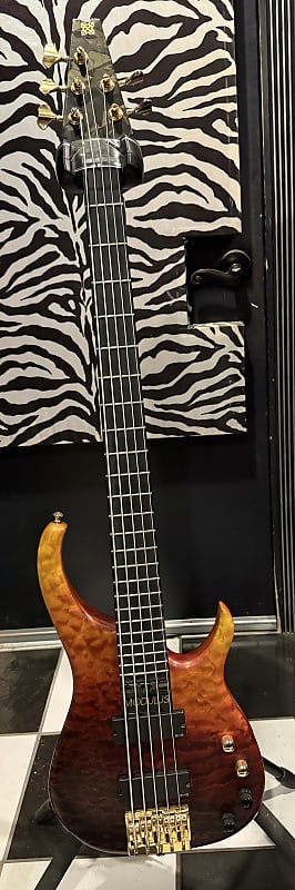 Modulus Graphite Quantum 5 1999 - Sunset Burst | Reverb