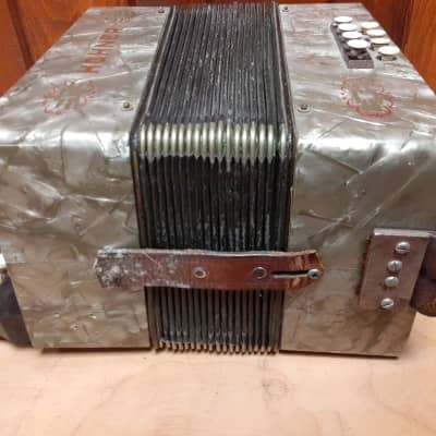 Antique 1920's -1930's Hohner Concertina - Accordion - Made | Reverb