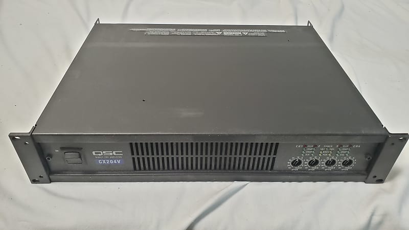 QSC CX204V power amp AS-IS | Reverb