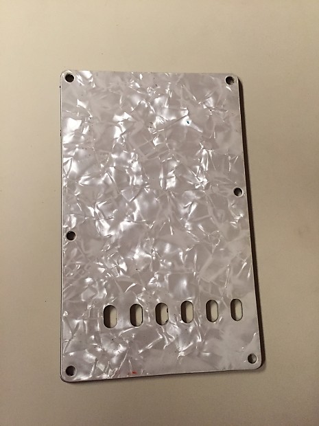 Fender Strat Back Trem Plate | Reverb