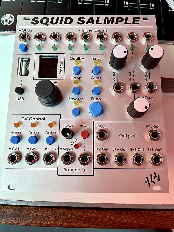 ALM/Busy Circuits ALM022 Squid Sample 8 Channel Audio & CV | Reverb