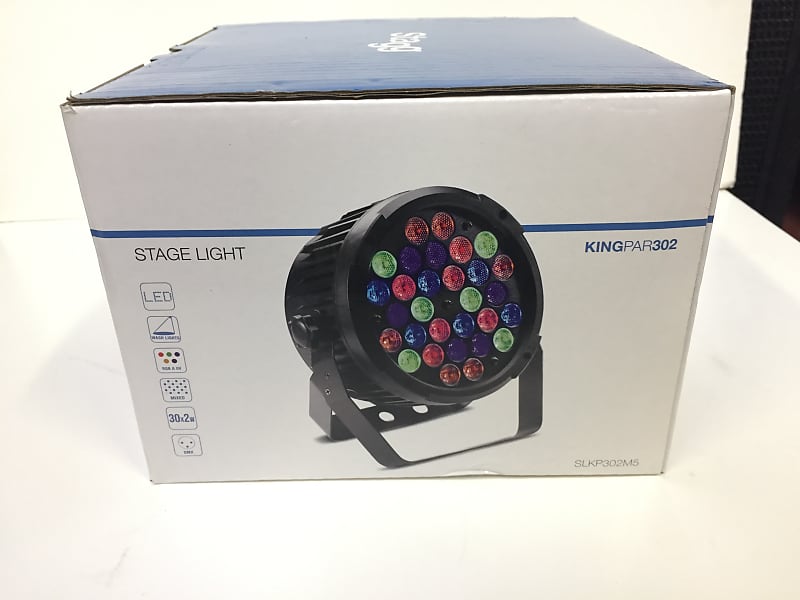 NEW! Stagg Kingpar 302 LED Stage Light - Amber/Blue/Green/Red | Reverb