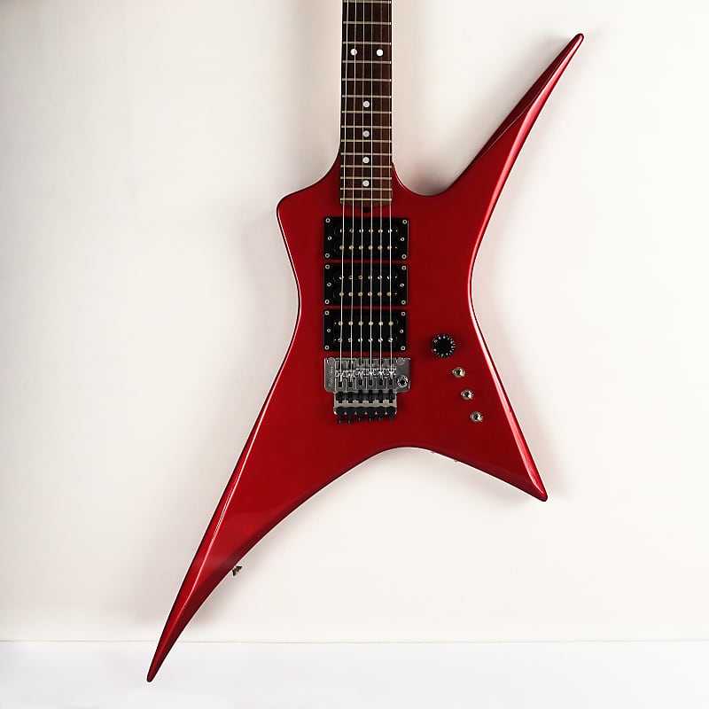 1986 Kramer Voyager Focus 5000 Candy Apple Red Made In Japan | Reverb