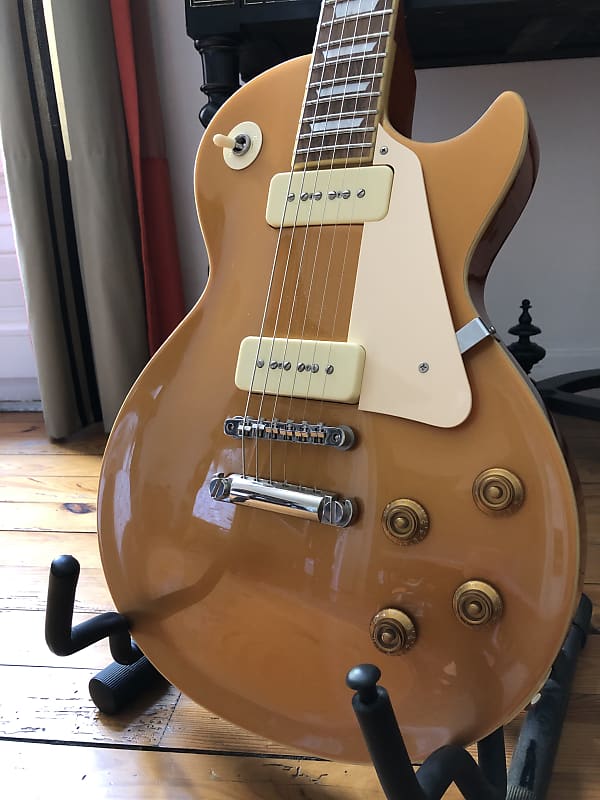 Edwards E-LP-125SD/P 2017 Les Paul Goldtop P90 made in Japan | Reverb