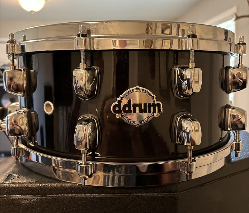 ddrum Dominion 6.5x14 Custom Maple Snare Drum | Reverb