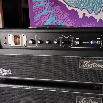 Kustom Deep End DE300HD/DE610H Bass Amp Stack | Reverb