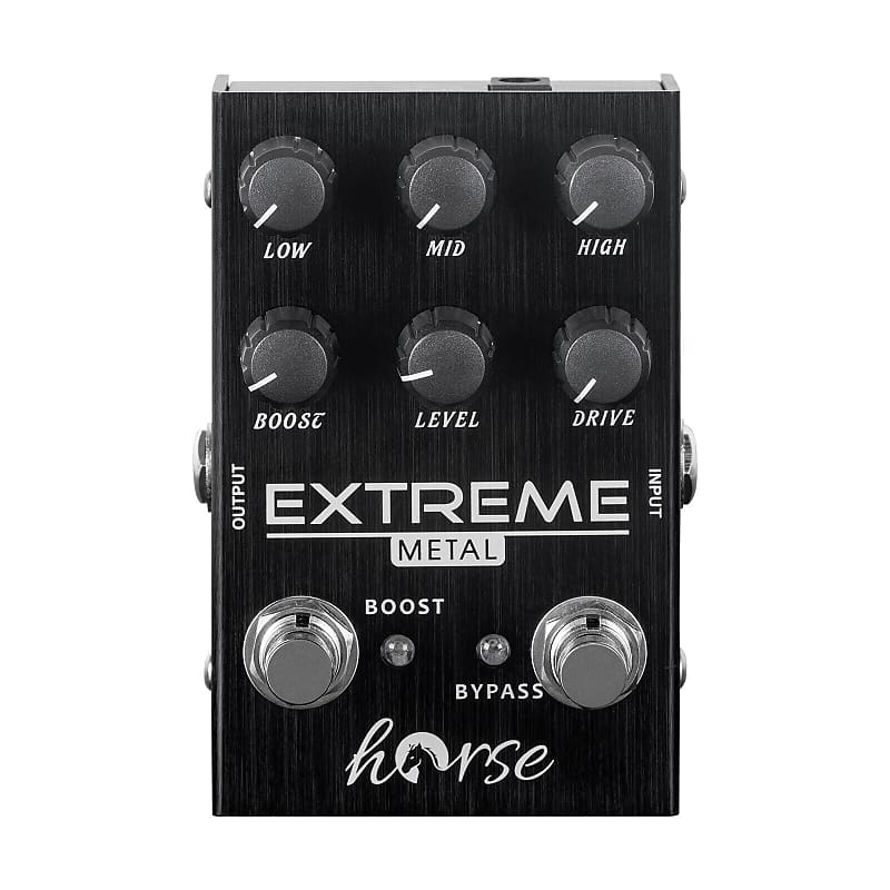 Guitar Effect Pedal Extreme Metal Bypass Horse | Reverb
