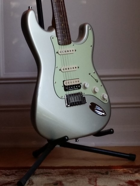 Fender USA Partscaster Inca Silver relic Stratocaster | Reverb