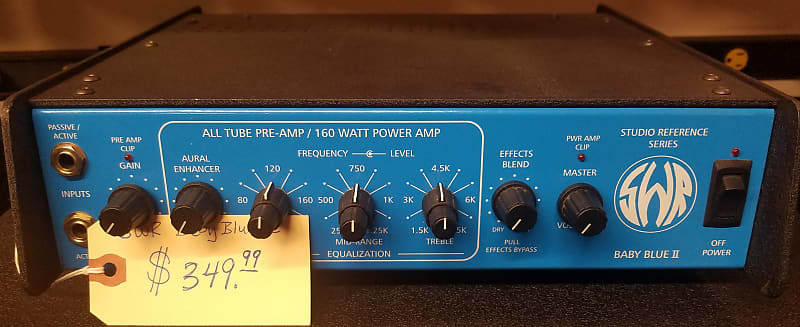 SWR Baby Blue II Hybrid Bass Head | Reverb