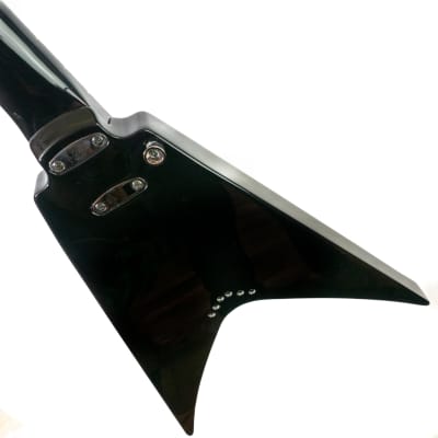 Samick SV10LBK Flying V (Black) | Reverb