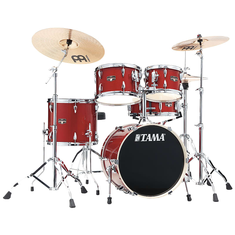Tama IP58H6W-BRM Imperialstar Burnt Red Mist - Drum Set | Reverb