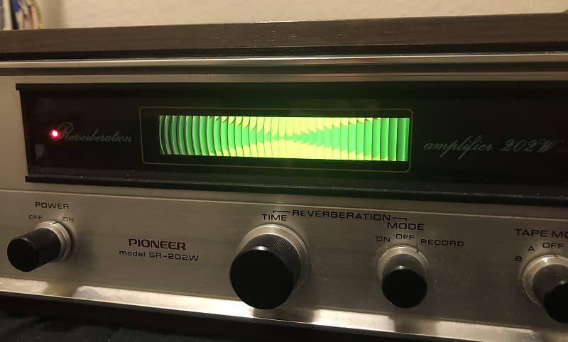 vintage spring reverb - Pioneer SR-202W, rare, | Reverb Australia