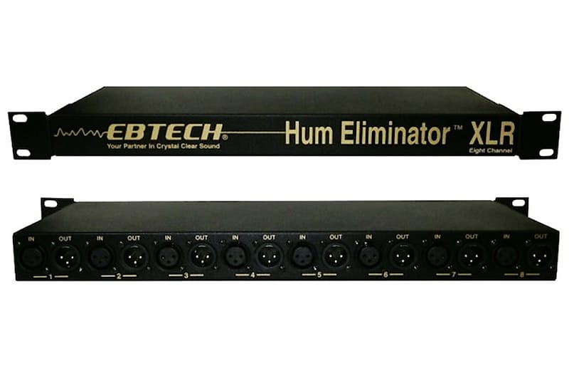 Morley EBTech HE-8-XLR Hum Eliminator 8-channel Rack-Mount | Reverb UK