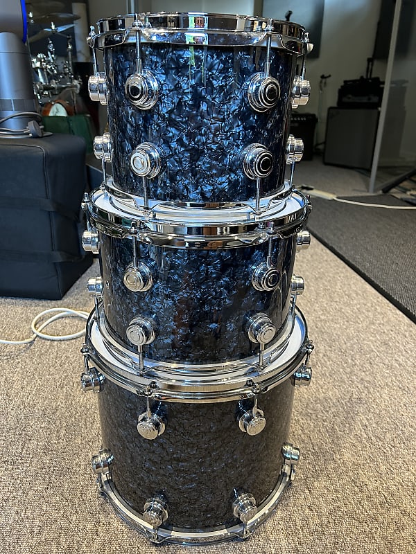 Keller Shells Fusion 2000’s - Black Diamond Pearl | Reverb UK