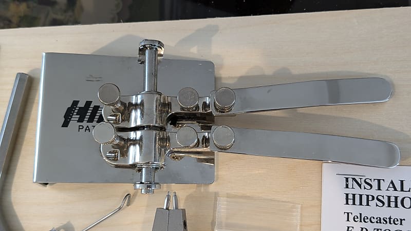 Hipshot With Palm Lever String Bender - CHROME, #10300C | Reverb