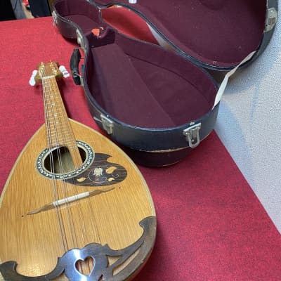 1963 Suzuki M-203 Bowl back Mandolin with original case, pick | Reverb