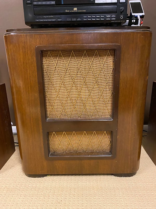 Jensen Bass Reflex Cabinet 1940's - BEAUTIFUL! | Reverb