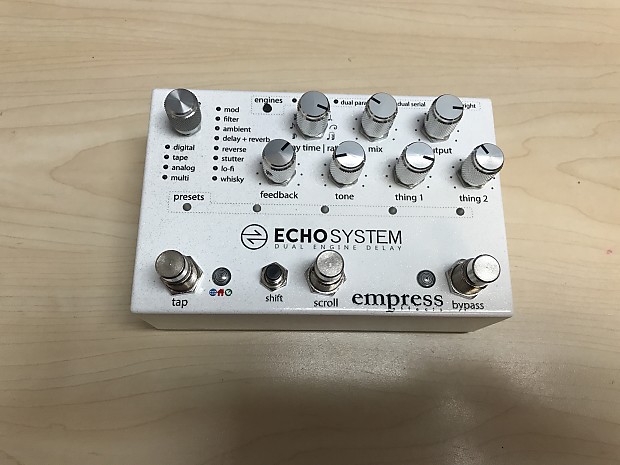 Empress Echosystem 2017 White | Reverb