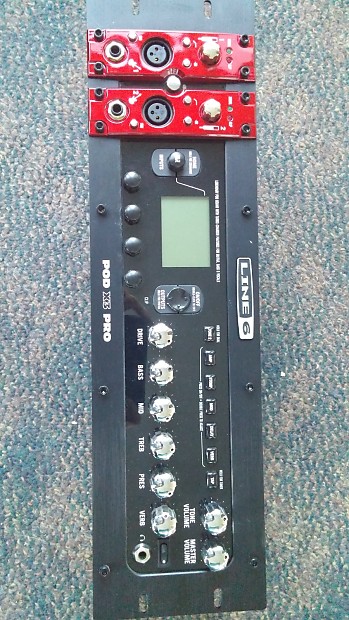 Line 6 POD X3 Pro Rackmount and Behringer foot switch | Reverb