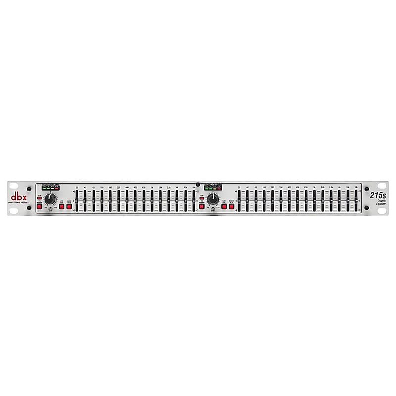 dbx 215s Dual Channel 15-Band EQ | Reverb
