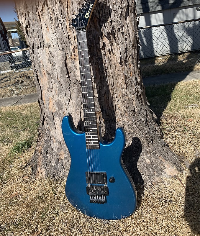 Charvel-Jackson Model 2 Guitar 1987 - Blue | Reverb